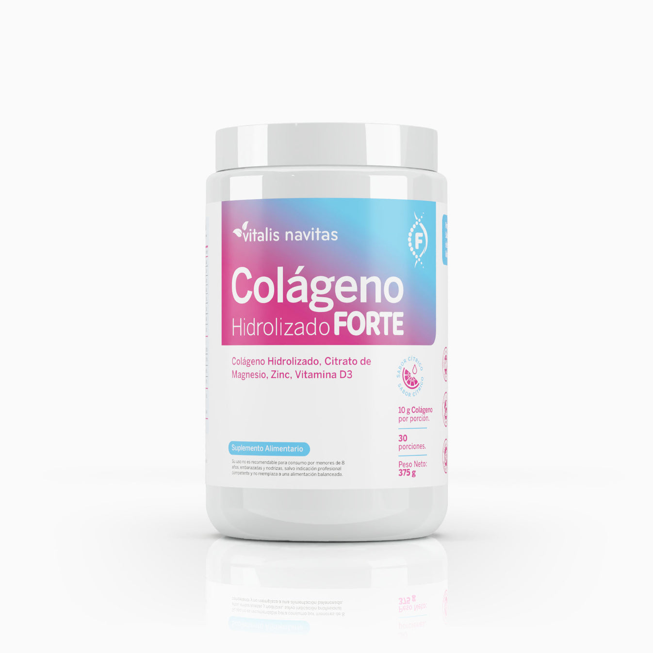 Colágeno Hidrolizado Forte – Vitalis Navitas - Chile 🇨🇱